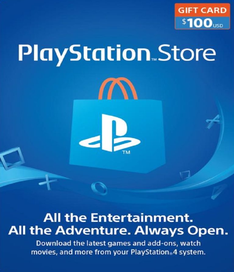 Playstation Network Card 100 USD – ExoPlayZone