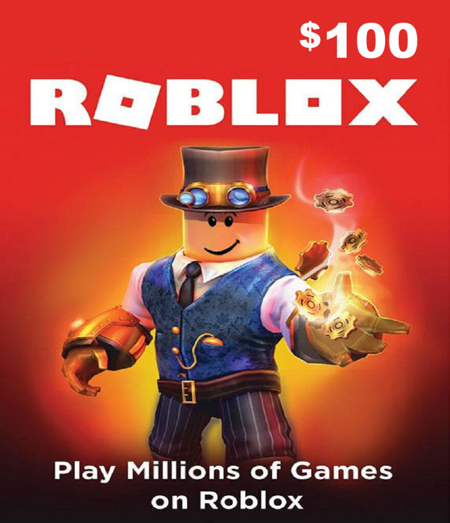 Roblox Gift Card 100 USD – ExoPlayZone