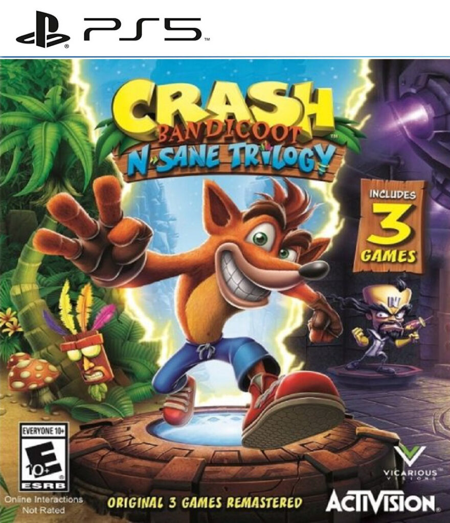 Crash Bandicoot N.Sane Trilogy PS5 – ExoPlayZone