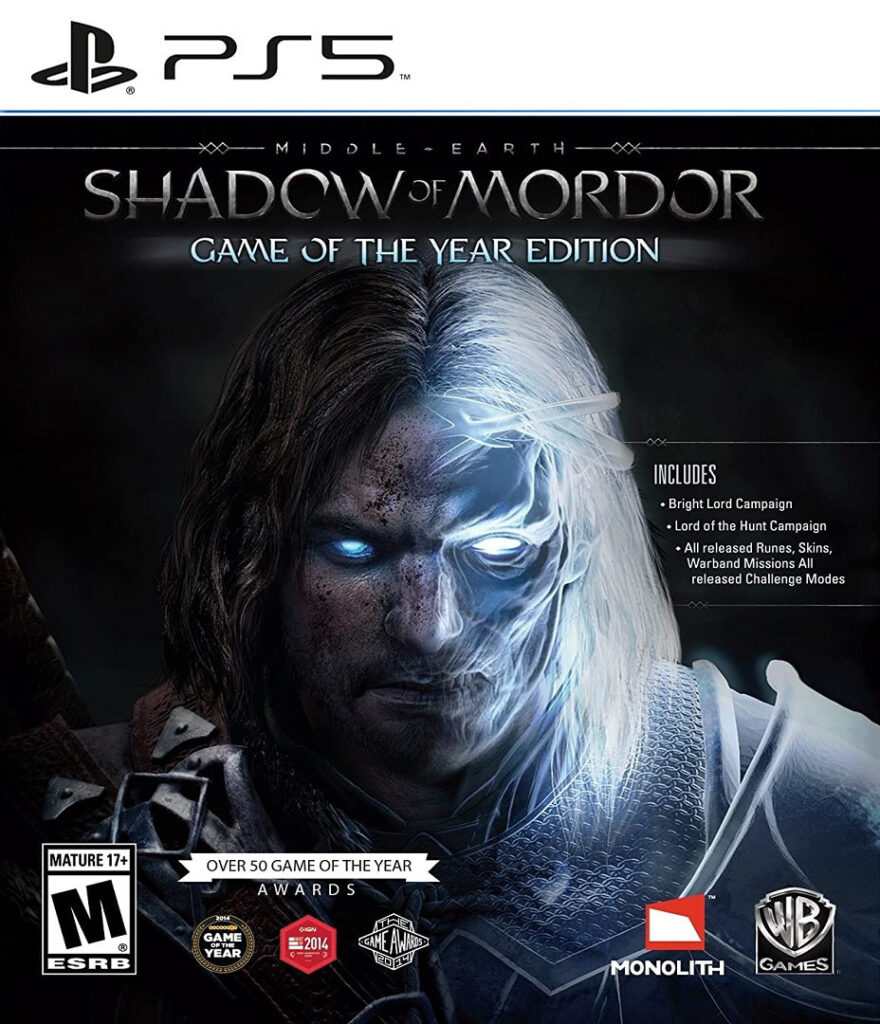 Middle-earth: Shadow of Mordor GOTY PS5 – ExoPlayZone